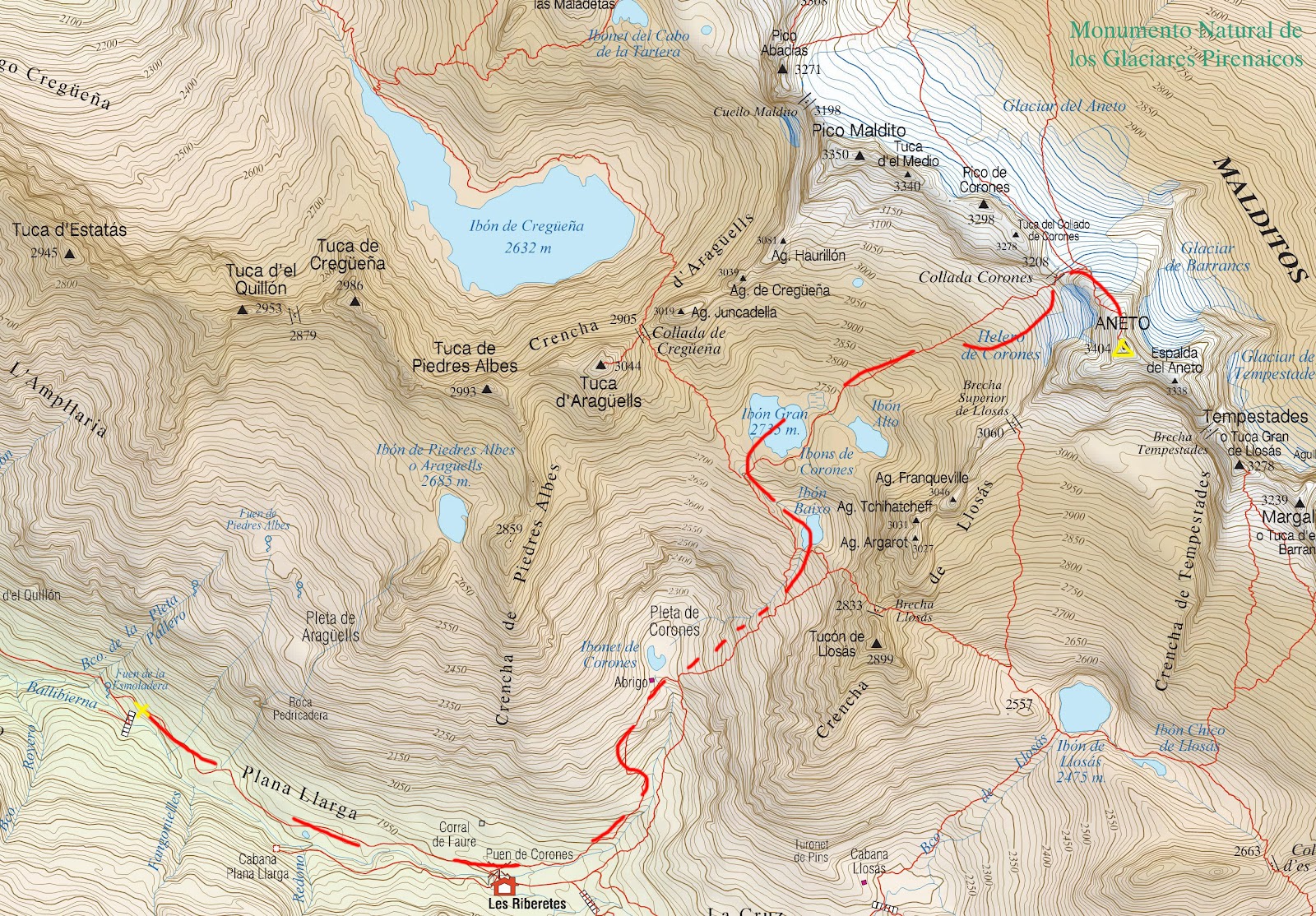 La Meteo que viene: ANETO, por Ibones de Coronas, 12 dic 2015