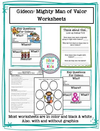 Bible Fun For Kids: Gideon Guided Bible Reading