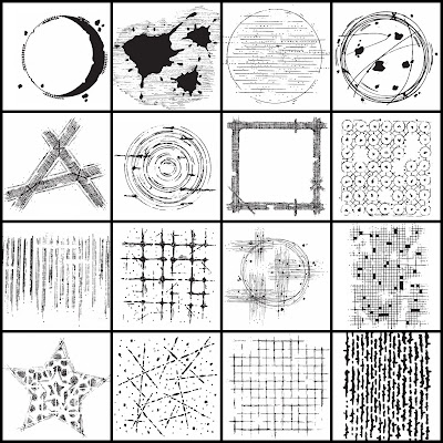 The Altered Page: Revealed: My Own Stamp Line