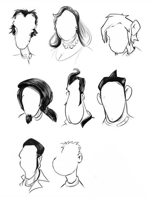 The Helpful Art Teacher: Developing Your Own Cartoon Characters: How to ...