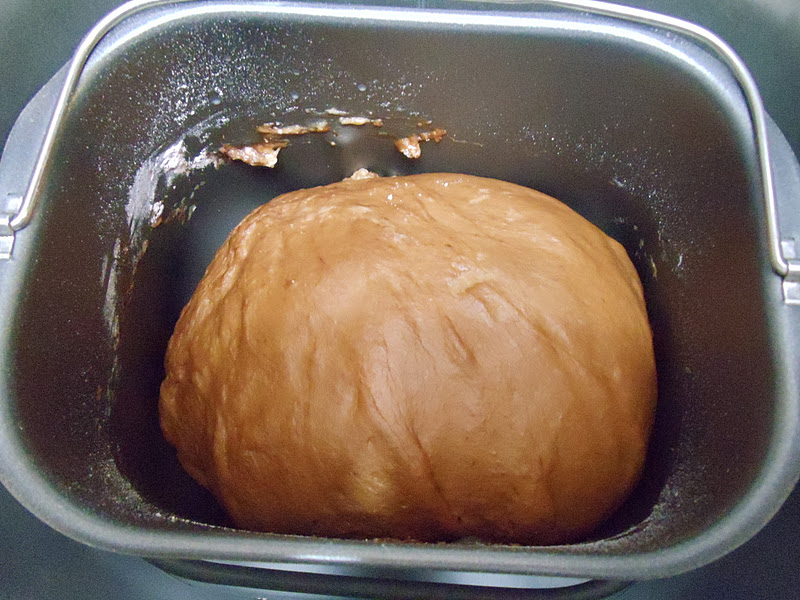 Life is colorful: Step by Step.. Roti Bun Coklat (inti krim coklat)