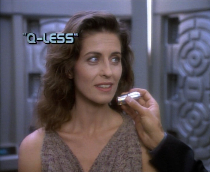 Ray Hardgrit's Sci-Fi Adventures: Star Trek: Deep Space Nine 1-07: Q-Less