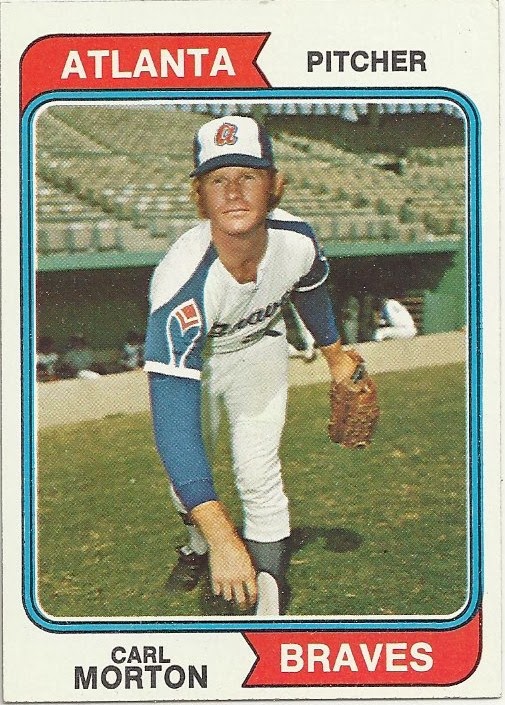 Atlanta Braves #100 Favorite Players from the 1970's: #20 CARL MORTON