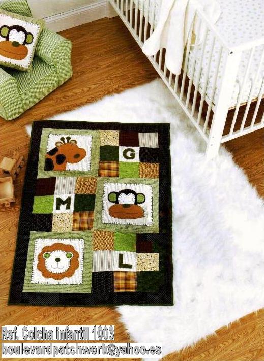 Boulevard del Patchwork: Colchas infantiles de Patchwork