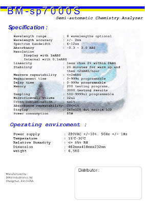 PT. SATRIA KENCANA MEDIKA: DIRUI BM-SERIES