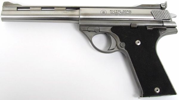 Weapons: AutoMag (pistol)