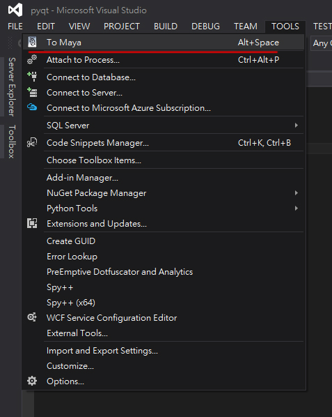 CG Departure: 如何在Visual Studio 2013裡寫Maya Python?
