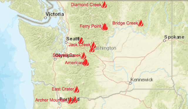 Washington Smoke Information: Washington State Fire and Smoke September ...