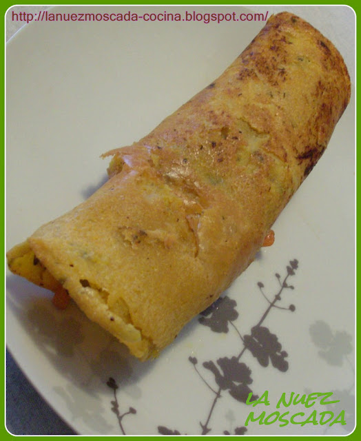 La Nuez Moscada: ROTOLO DI FRITTATA VEGAN CON CAROTE E FINOCCHIO ...