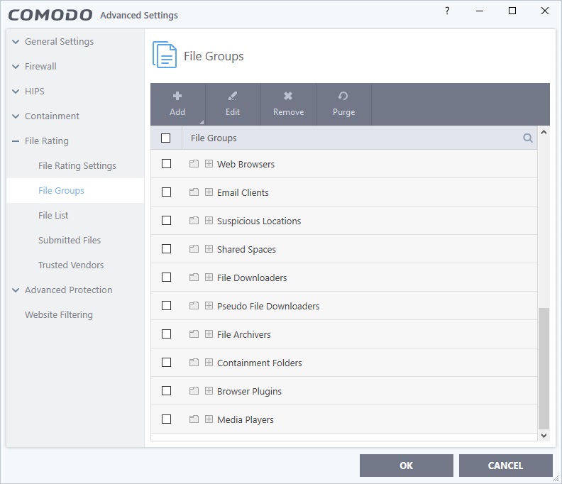 코모도 방화벽 (Comodo Firewall) 설정