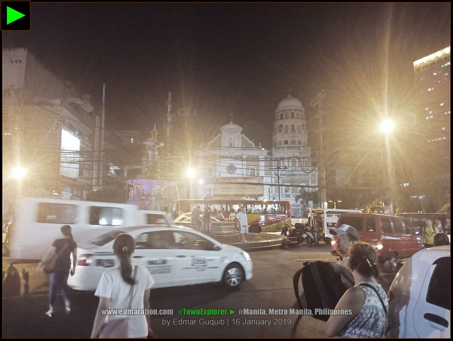 🇵🇭 MANILA • At Night in Binondo/Sta Cruz, the Double-Edged Sword ...