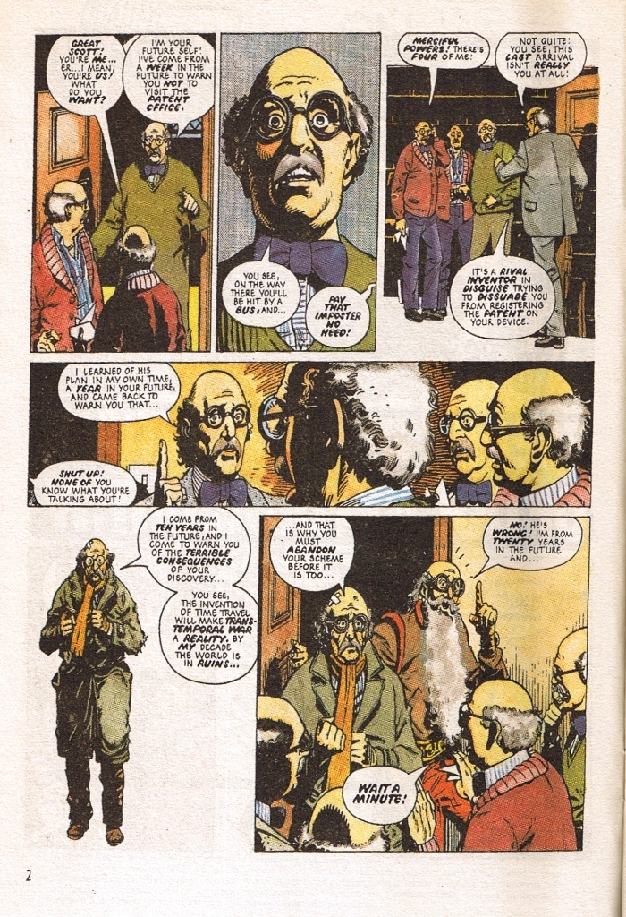 alan moores writing for comics