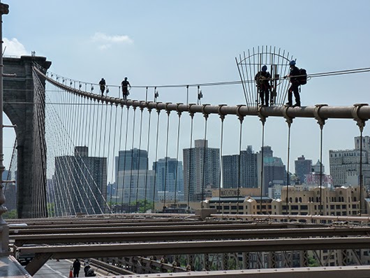 mcbrooklyn: Brooklyn Bridge Security: Maybe White Flag Folks Did Us All ...