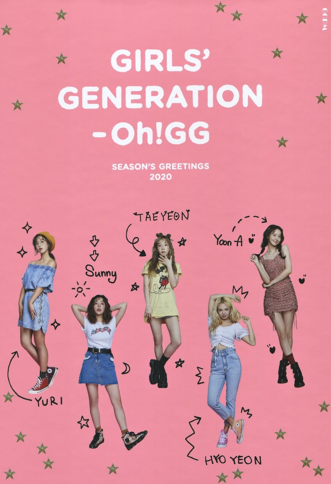 Girls' Generation-Oh!GG SEASON'S GREETINGS 2020 - Photo Card (Preview) | GGPM