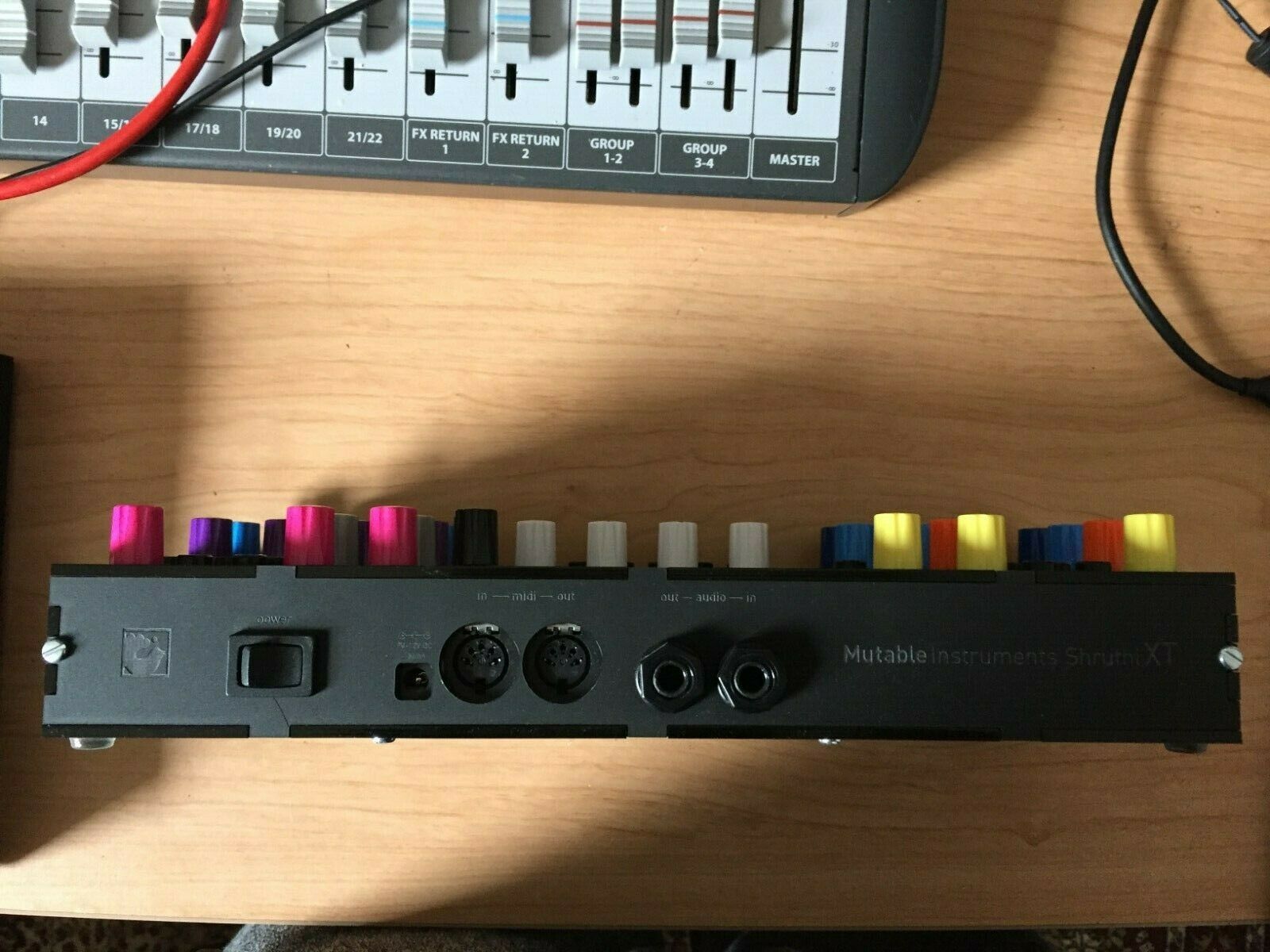 MATRIXSYNTH: Mutable Instruments Shruthi XT w/ Custom Colored Knobs