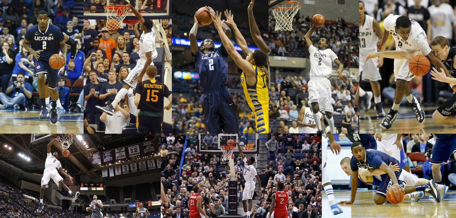 UConn Huskies Basketball: Most Improved Player Award: DeAndre Daniels