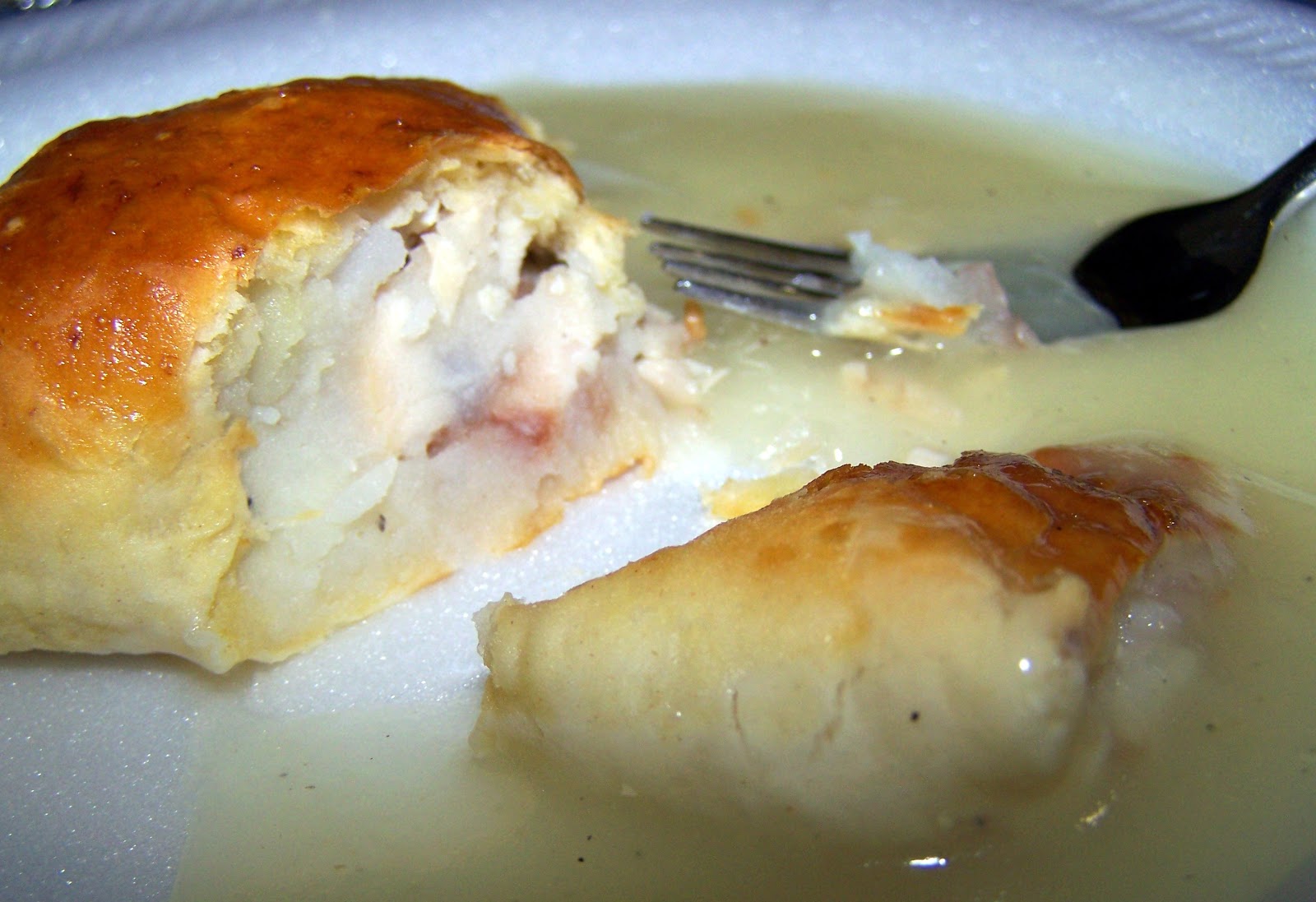 Left over Turkey Dinner Pockets