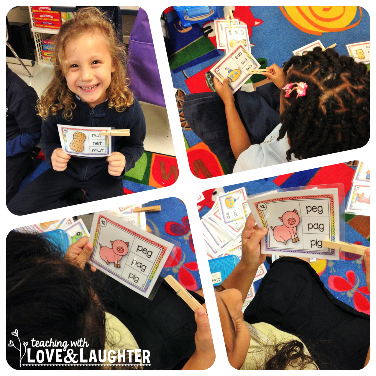 Teaching With Love and Laughter: Kindergarten Stations (Pictures and ...