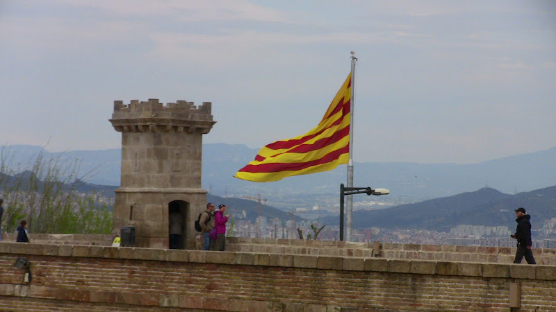 Winter and Spring In Thuir: Barcelona - Montjuïc Castle and Gardens