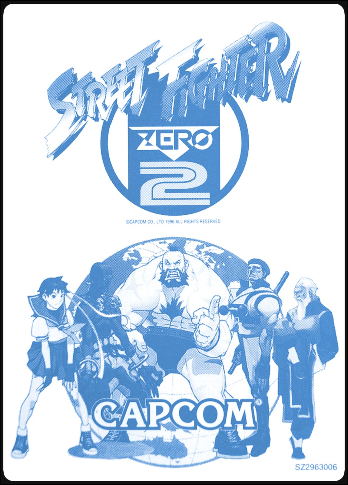 LABELS PARA CAPCOM CPS2