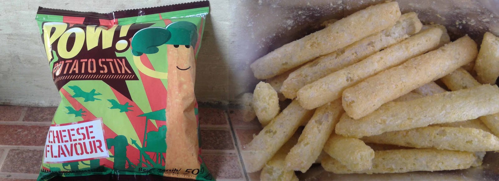 Delicious Food Review: Pow Potato Stix - Cheese Flavour