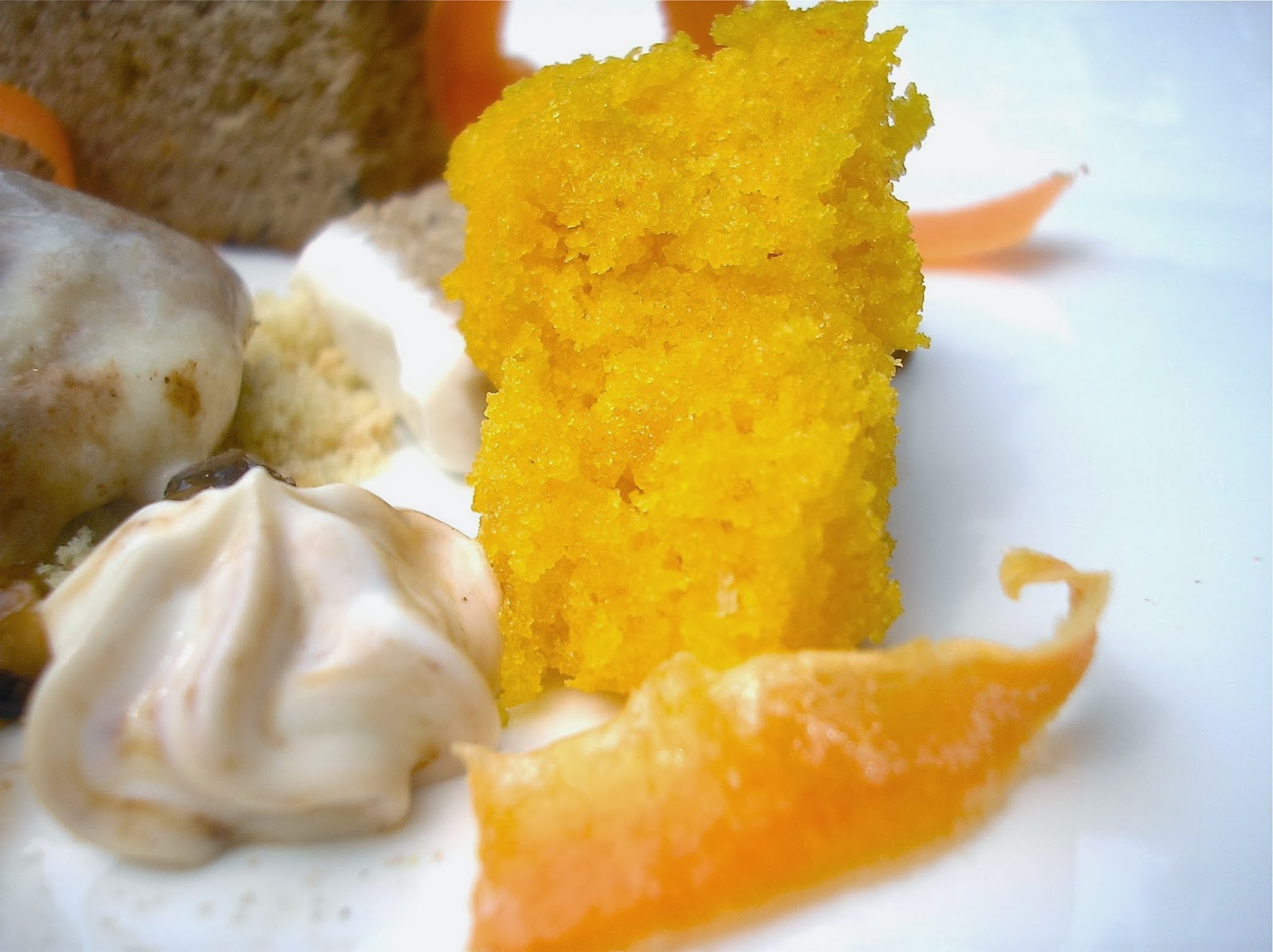 food play: deconstructed ' CARROT CAKE