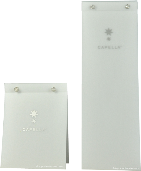 Custom Designed Pool Menu Covers offered by Impact Menus