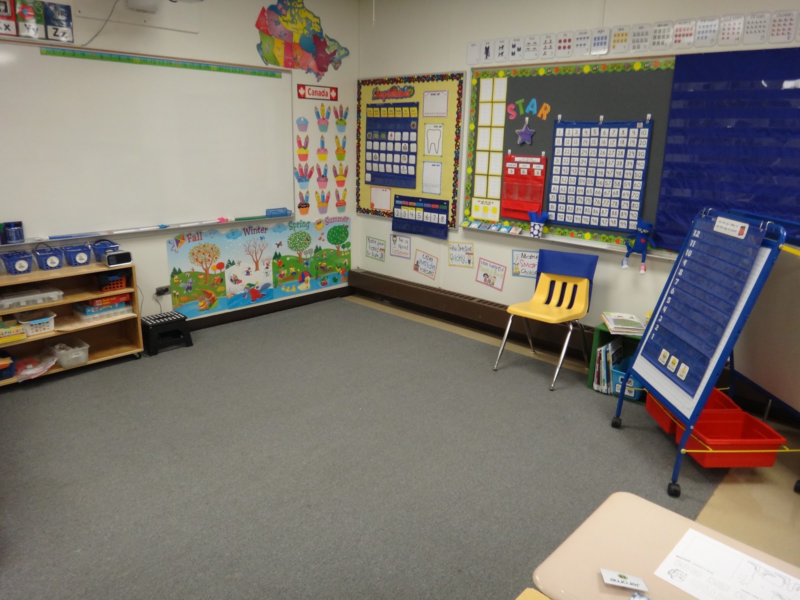 First Grade Garden: First Day and Classroom Pics