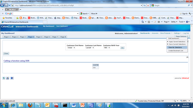 Obiee Direct Database Request In Obiee Part 3