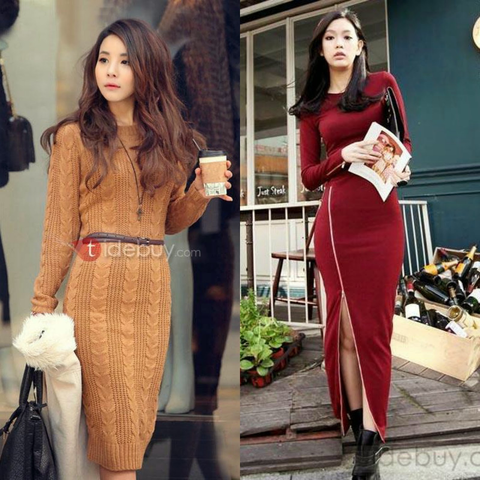 Cozy dresses for the cold seasons / LA BOHÈME