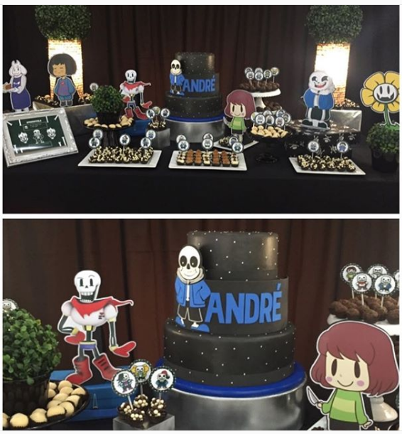 ideas para una fiesta de Undertale