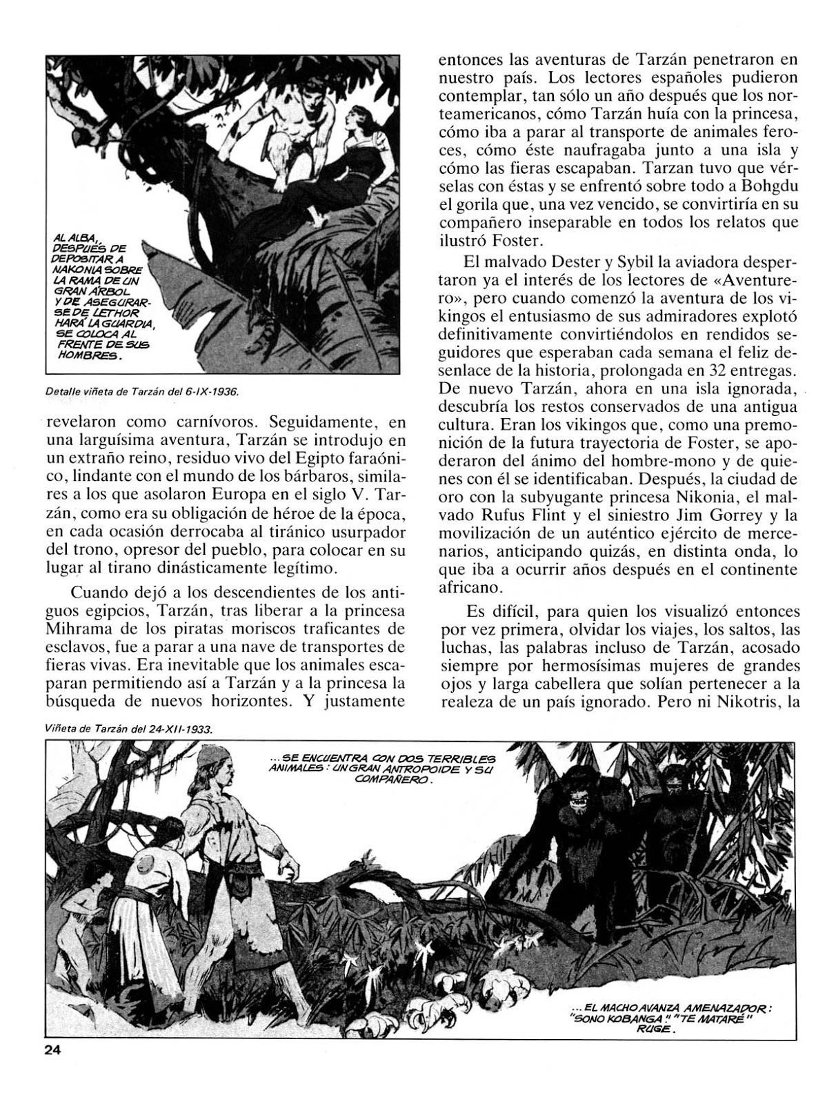 Galicia Comic: Cuando el comic es nostalgia 3 - Harold R. Foster