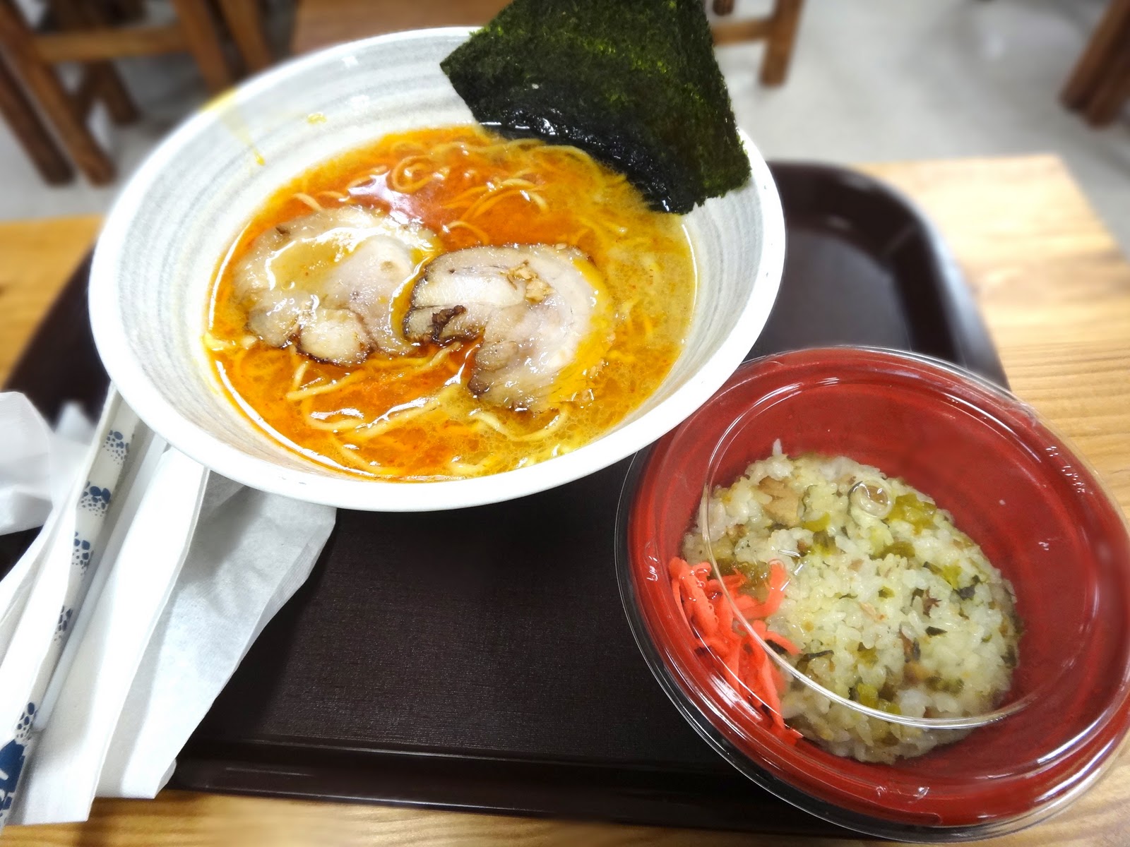 The Fashionably-Forward Foodie: Shirokiya Ramen #4 Sapporo Menya Yoshiki