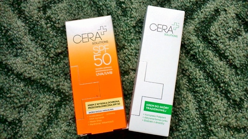 Cera Plus: Krem z wysoką ochroną przeciwsłoneczną SPF 50 i Krem do ...