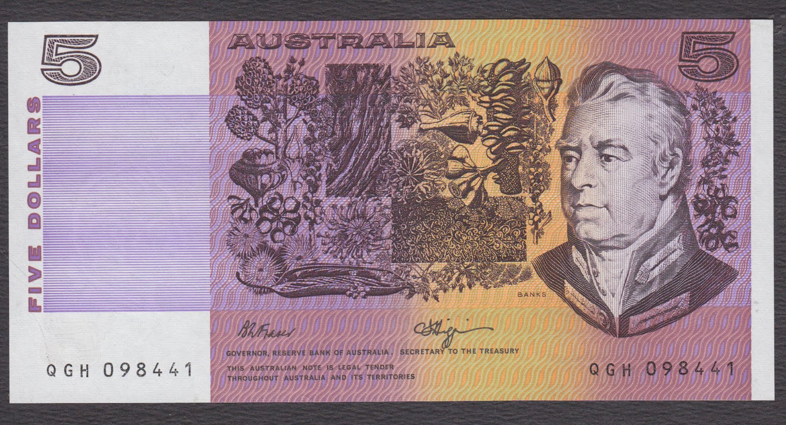 Blogart The Australian 5 Dollar Paper Banknote 1966 1991 blogart-the-australian-5-dollar-paper-banknote-1966-1991
