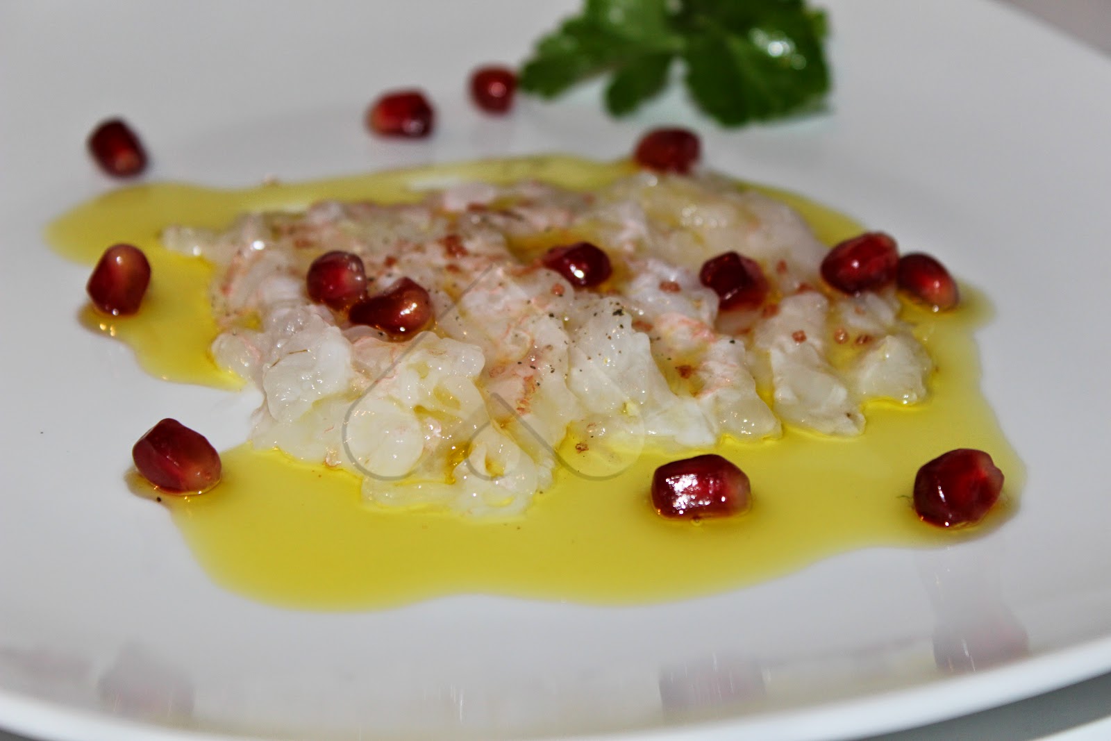 Adda's All : Carpaccio di scampi