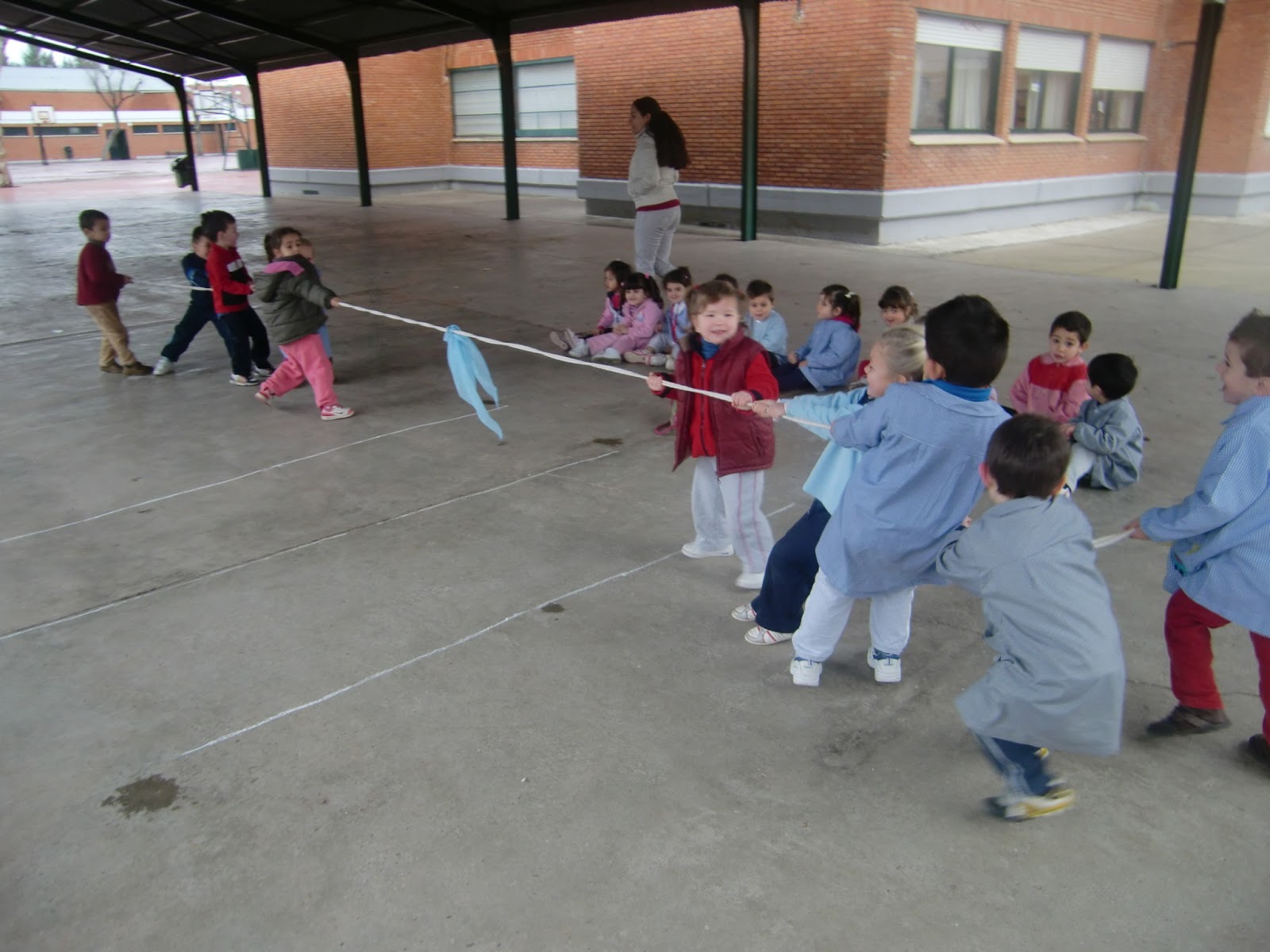 Profe Rafa de Infantil: Libro Viajero - Juego Tira y afloja