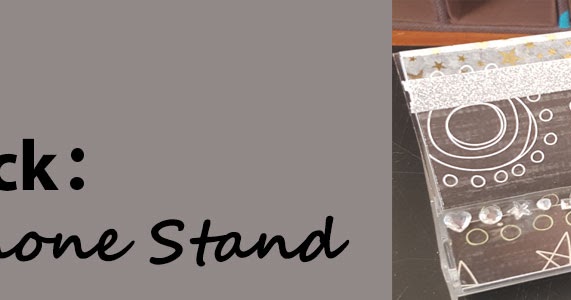 Bloated Blog: DIY Cell Phone Stand Life Hack