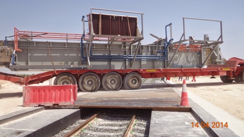 Civil Engineering: Rig Crossing arrangement