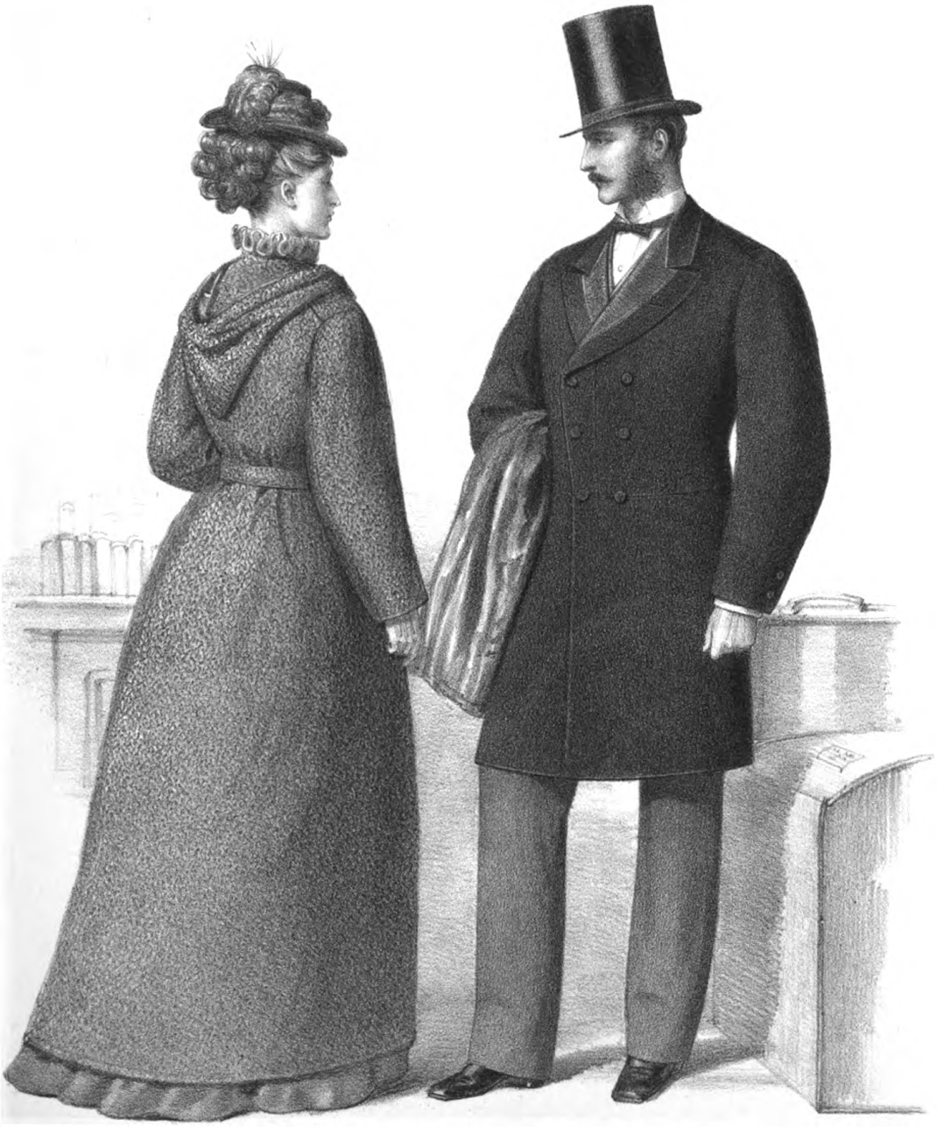 19th Century Historical Tidbits: 1874 Fashions Part 2