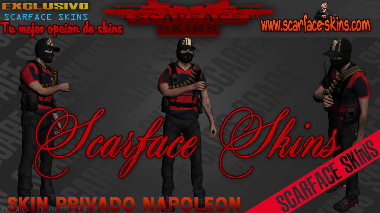 #Skin privado napoleon ~ Scarface Skins