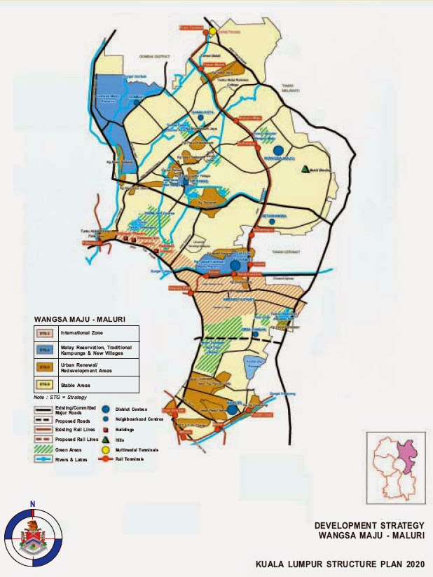 Planner's View: Srategic Zone 2: Kuala Lumpur Structure Plan (The ...