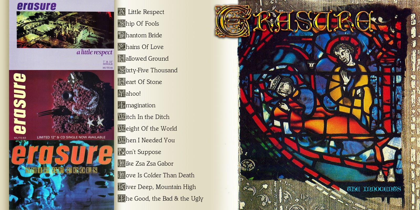 All the Air In My Lungs: Erasure - The Innocents - 1987