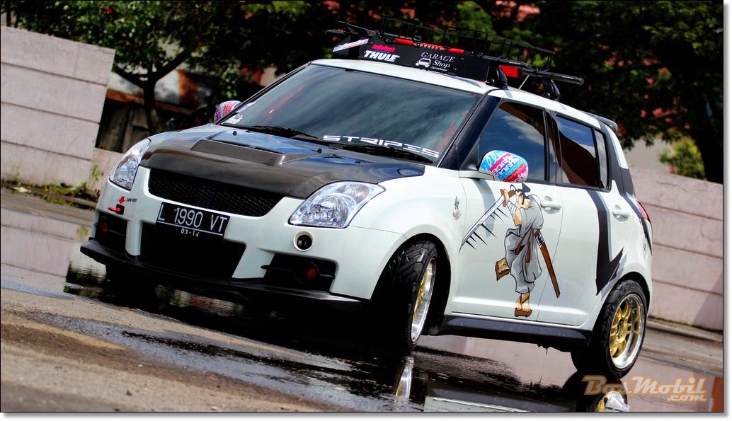 Modifikasi Swift - Foto Modif Suzuki Swift | JDM-Modifikasi