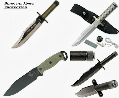Survival Knives: Survival Knife protection