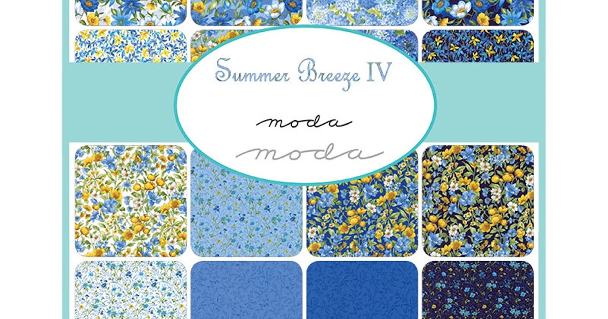 Crazy Quilt Girl Fabric Shop: Moda Summer Breeze IV Fabric