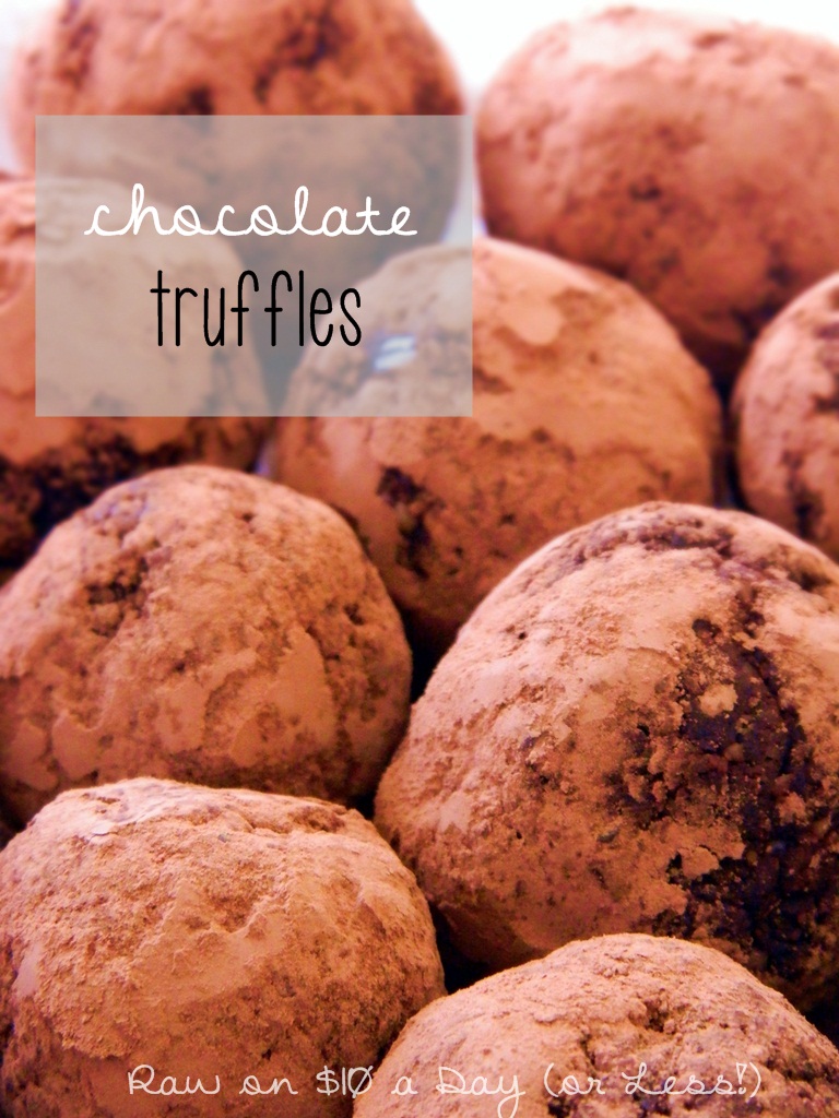 Raw Food Recipe: Chocolate Truffles | Planted365