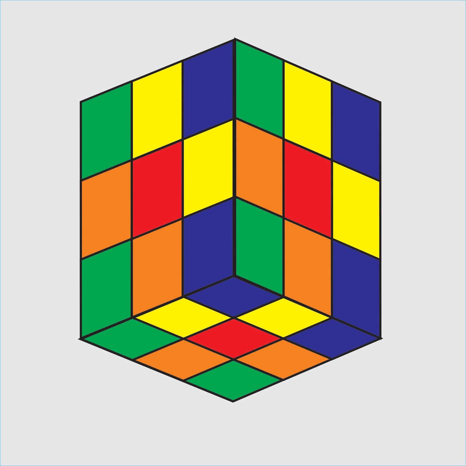 DISEÑO GRAFICO Y ANIMADO: CLASE 4 - Cubo Magico