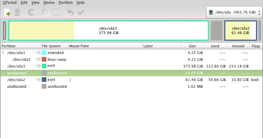 Membuat Partisi Hardisk Untuk Instalasi Linux - Cara Mudah