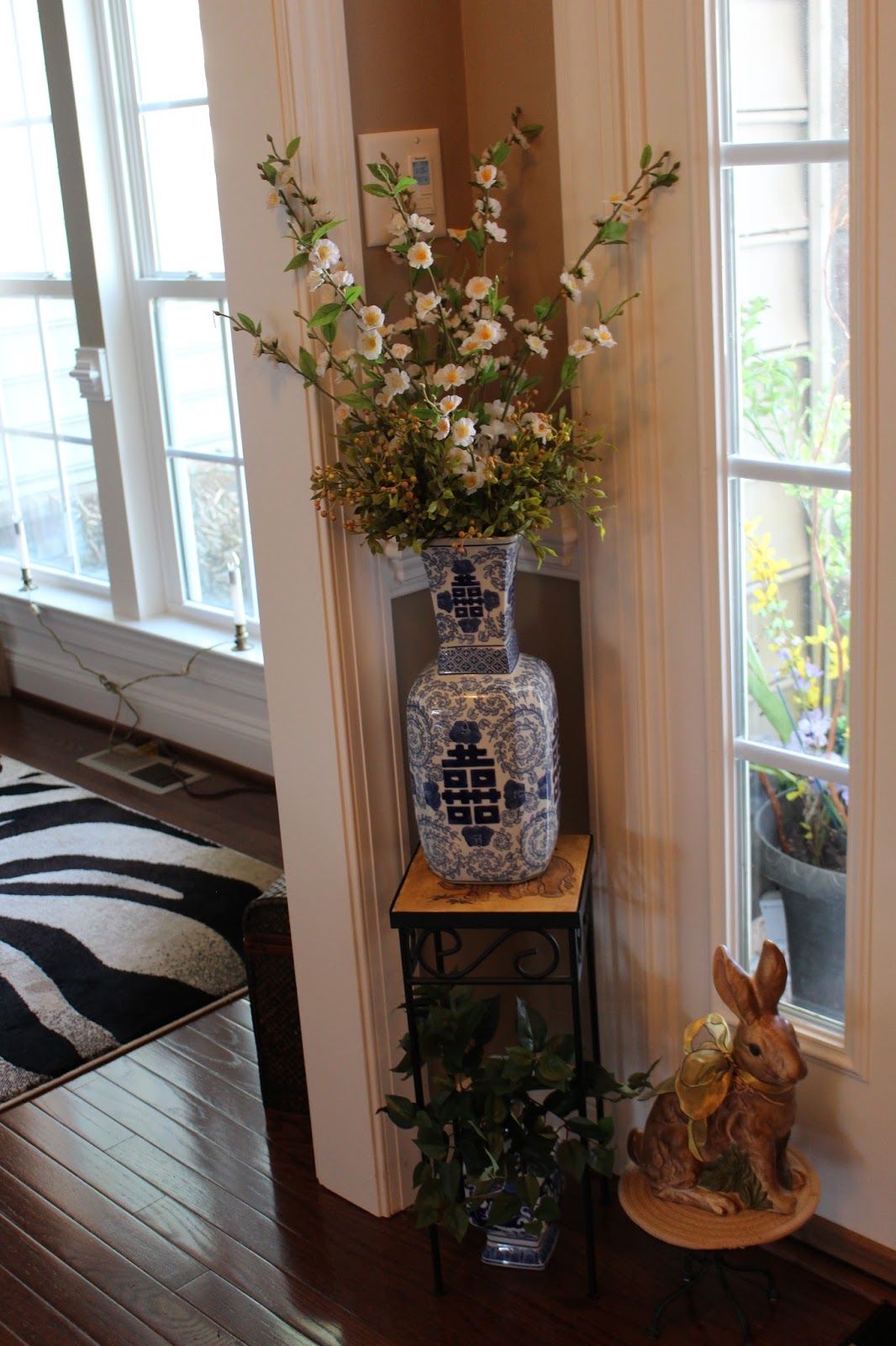 Designs by Pinky: Easter Vignettes Around the House!